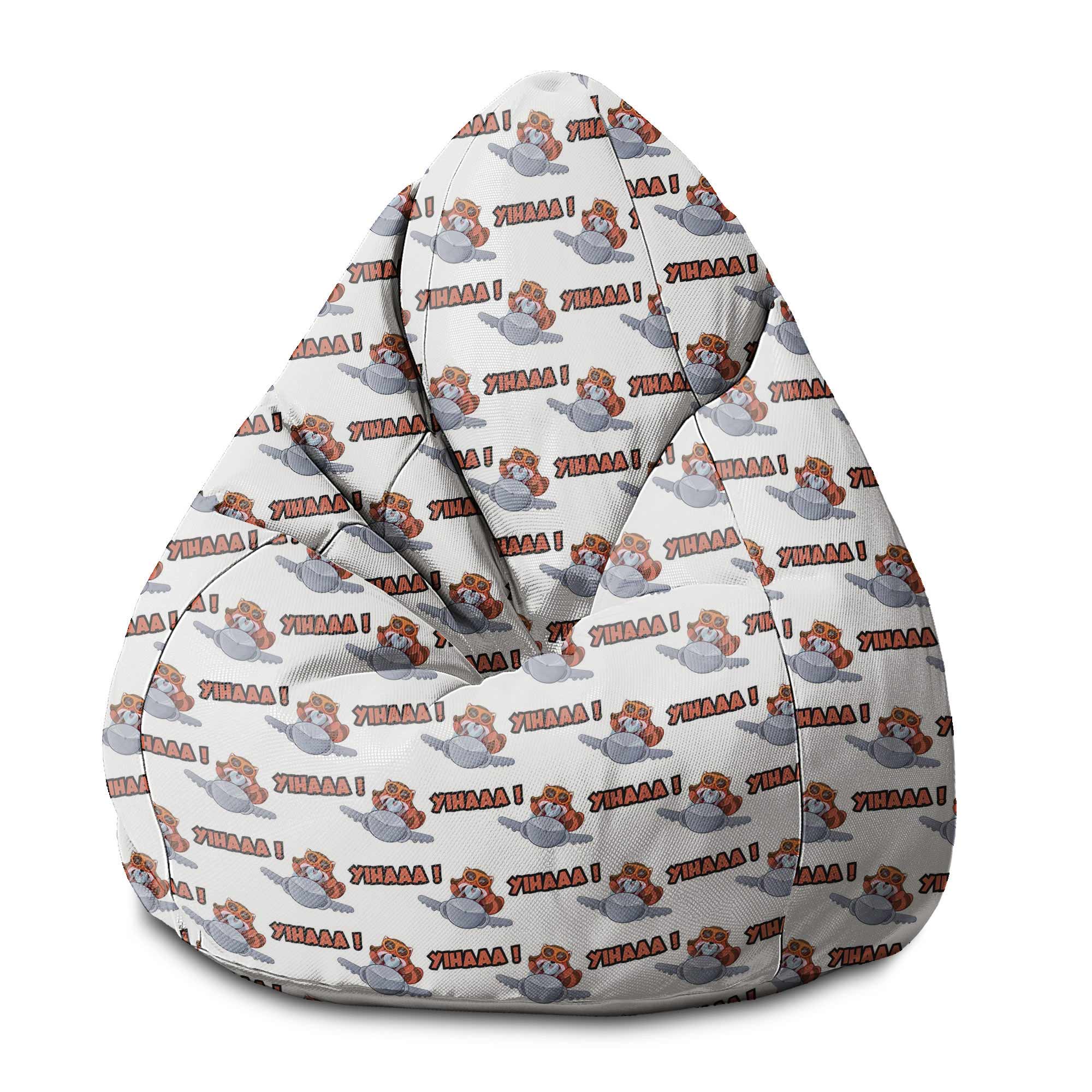 Puf Pearshape Cartoon Fox – Dream Roots